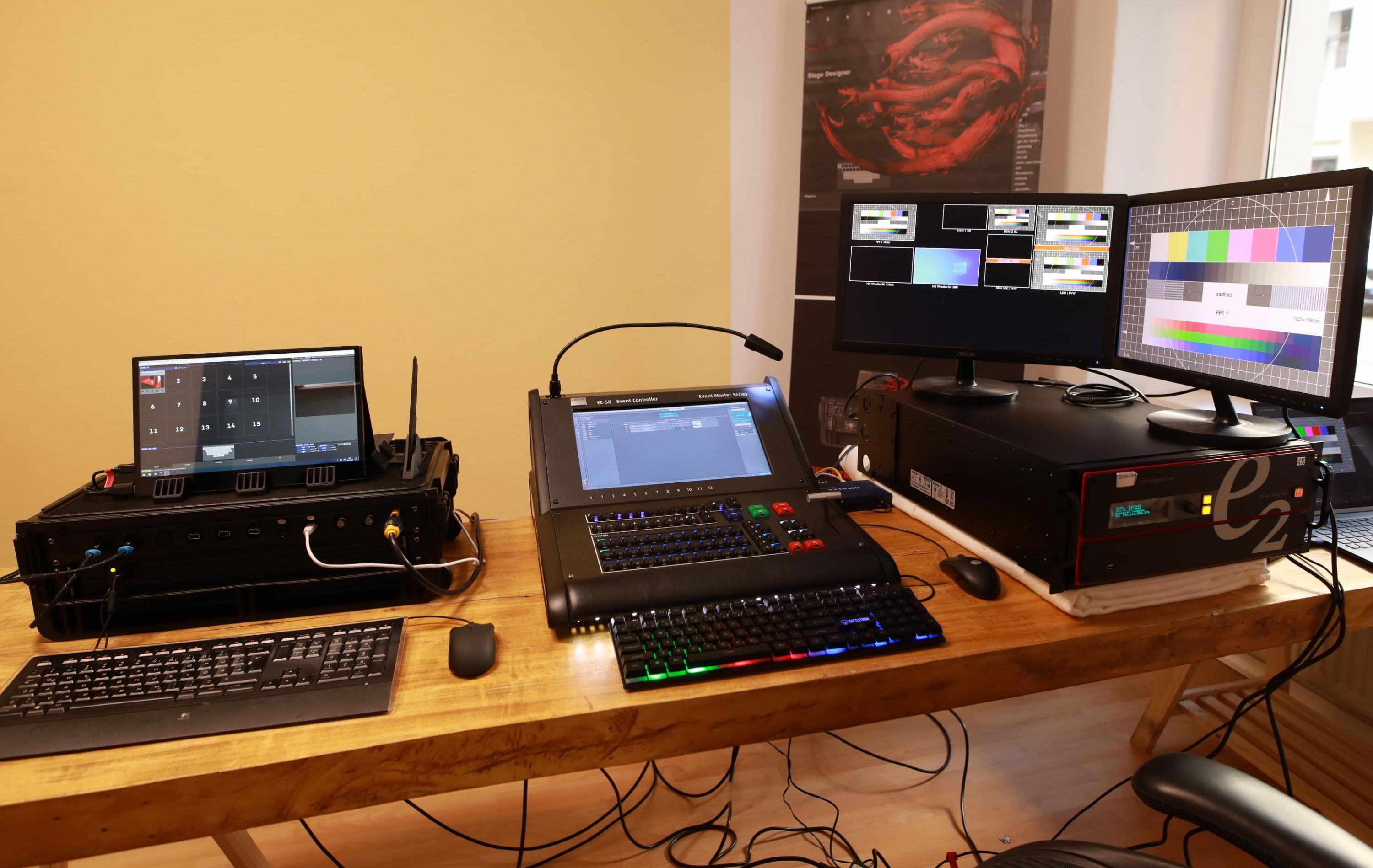 Barco e2 Screen Management - Videomapping / Medienserver