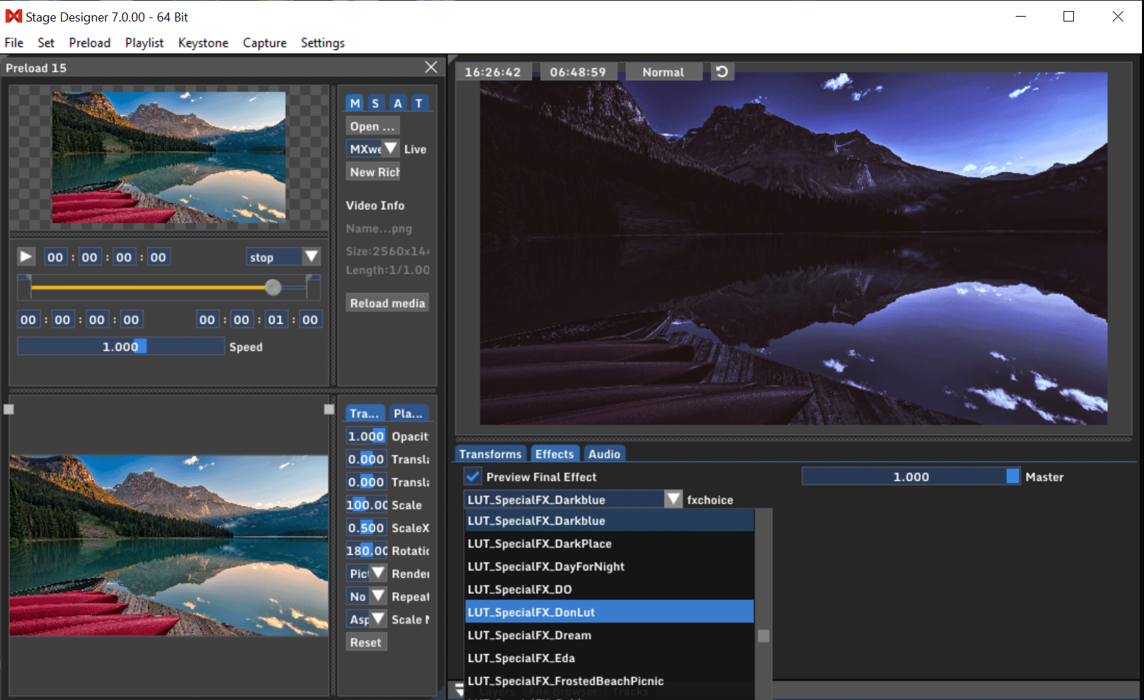Software - Videomapping / Medienserver